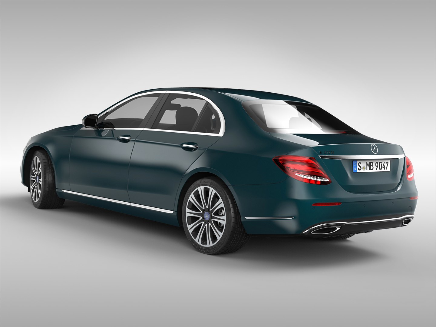 3d Model Mercedes Car