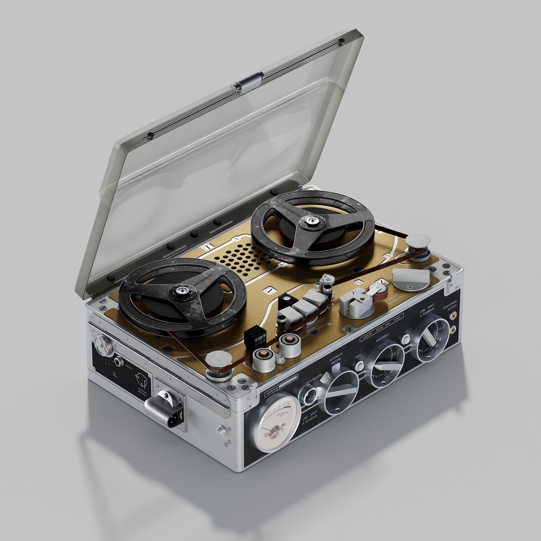 3D Nagra III Kudelsky 1958 model - TurboSquid 1823411