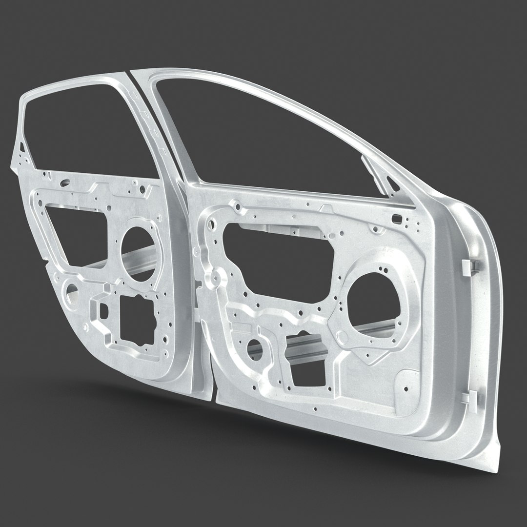 max car door frames rigged