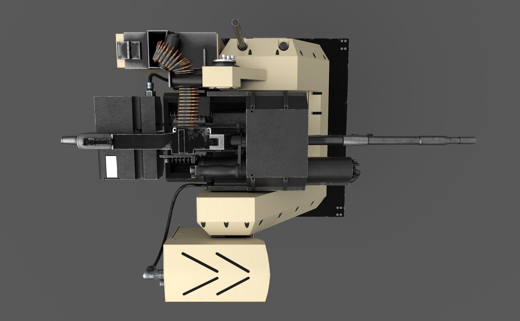 3D Model Pitbull RWS - TurboSquid 2080546