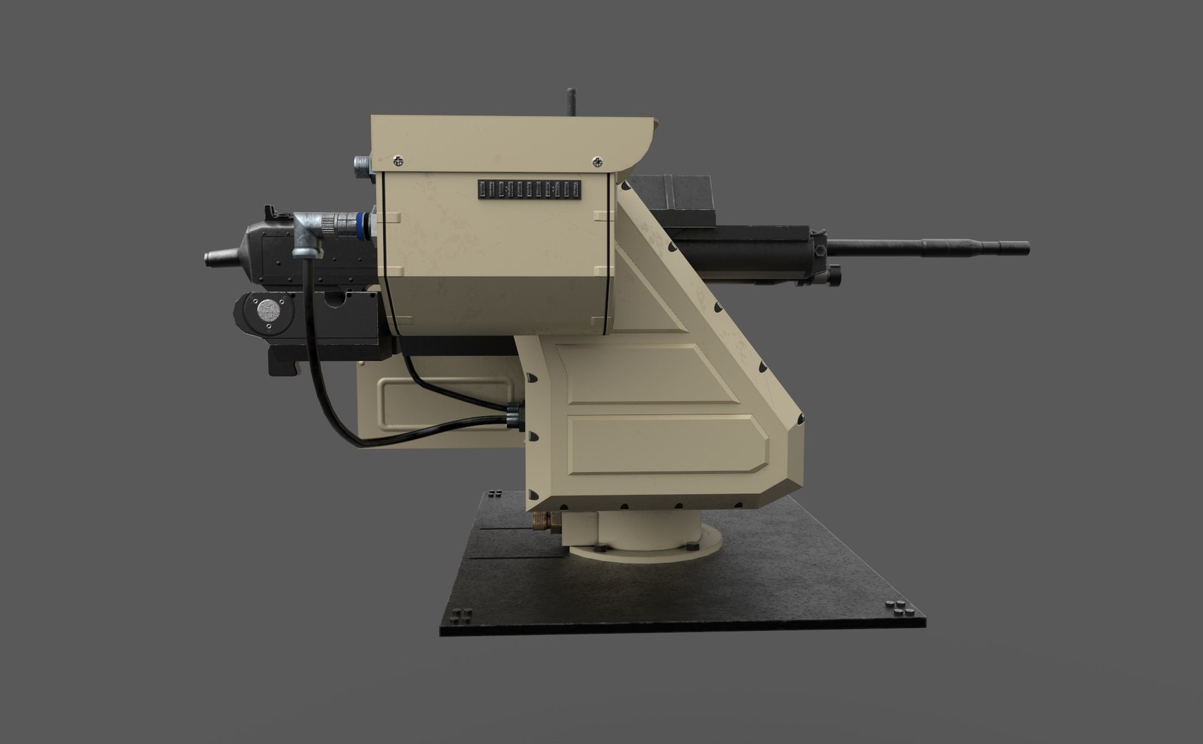 3D Model Pitbull RWS - TurboSquid 2080546