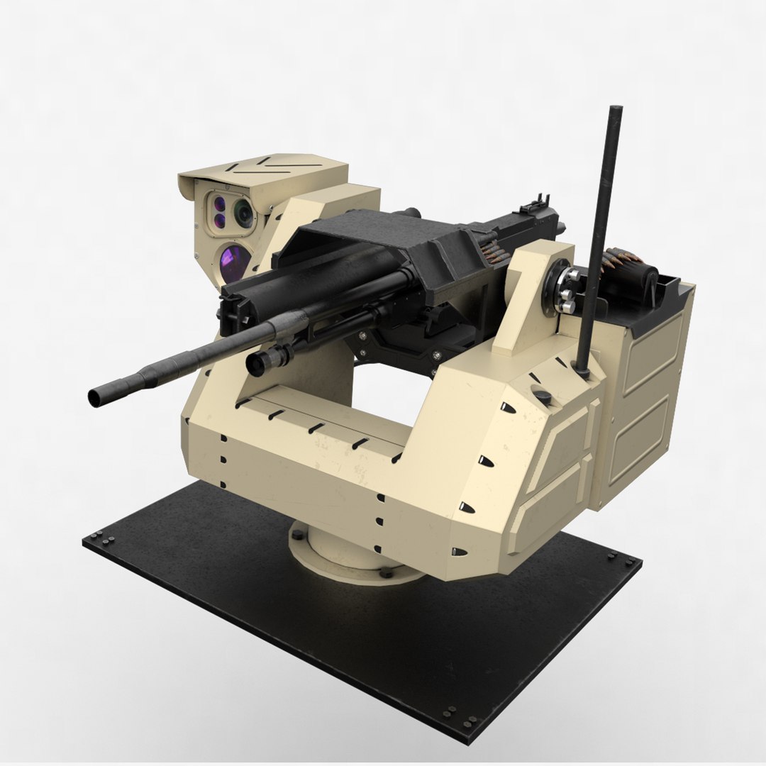 3D Model Pitbull RWS - TurboSquid 2080546