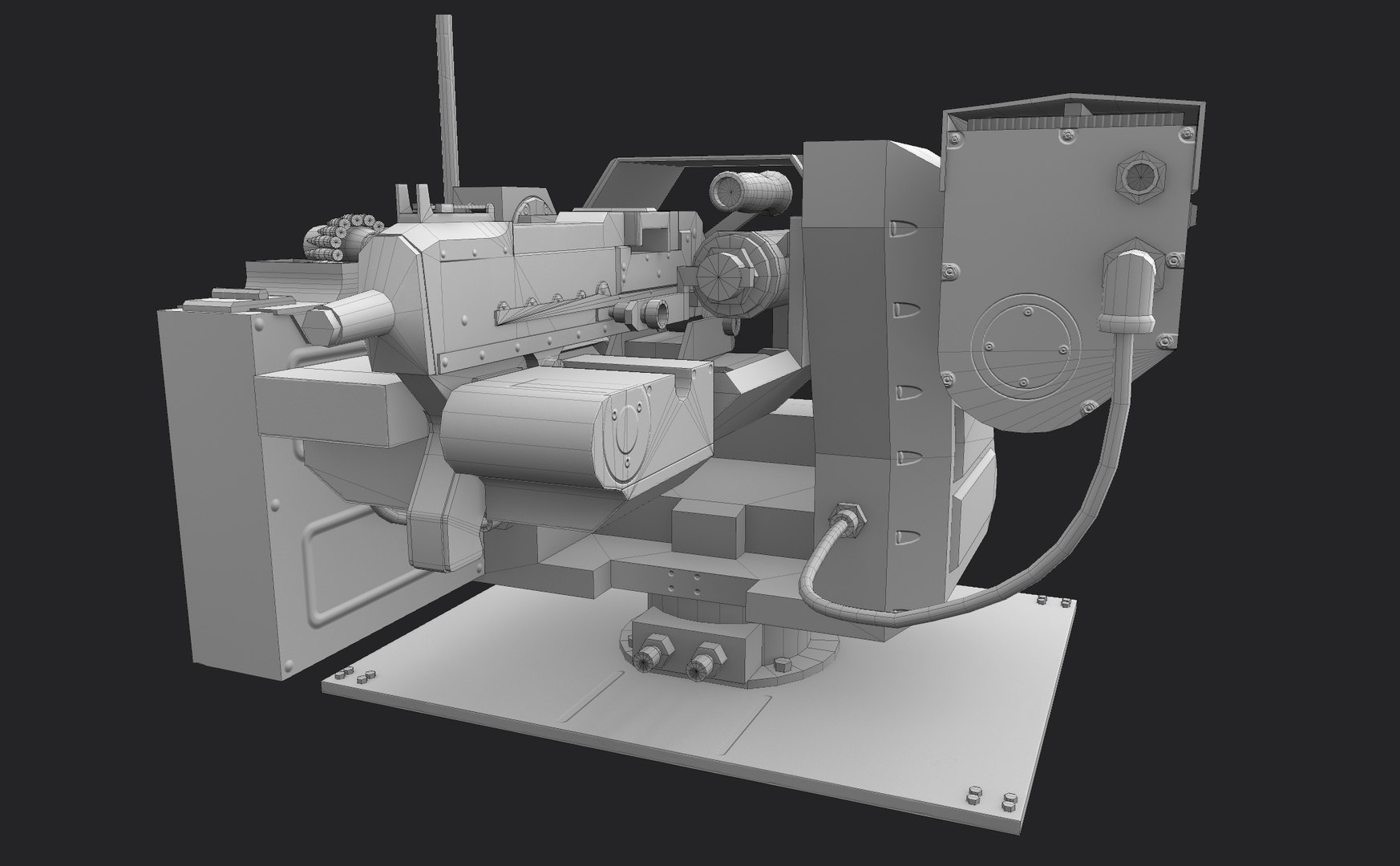 3D Model Pitbull RWS - TurboSquid 2080546