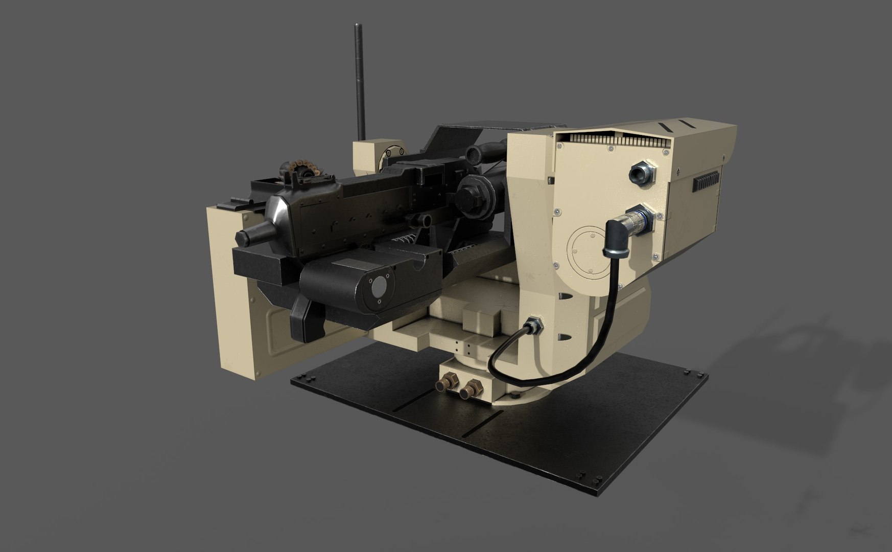 3D Model Pitbull RWS - TurboSquid 2080546