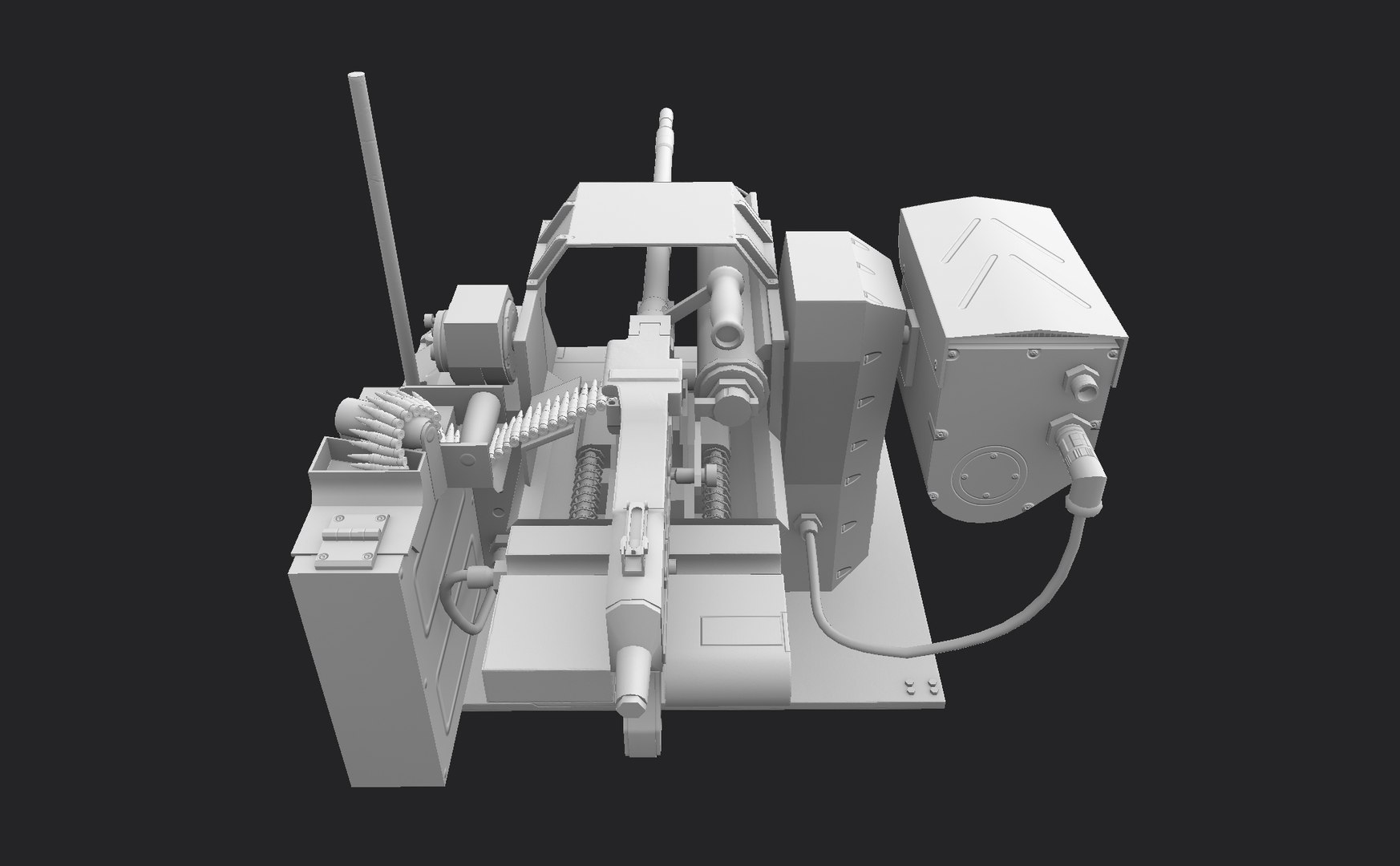 3D Model Pitbull RWS - TurboSquid 2080546