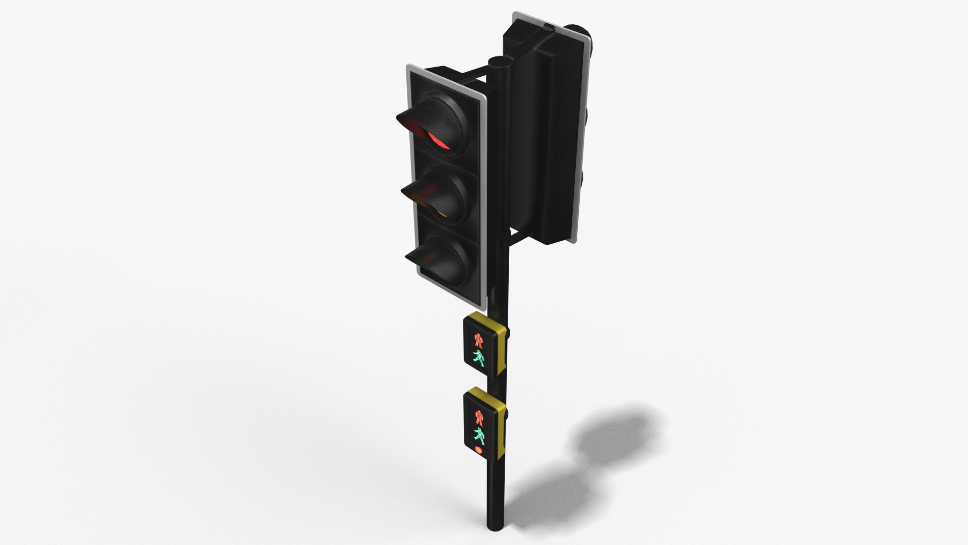 3D Traffic Light - TurboSquid 1682361