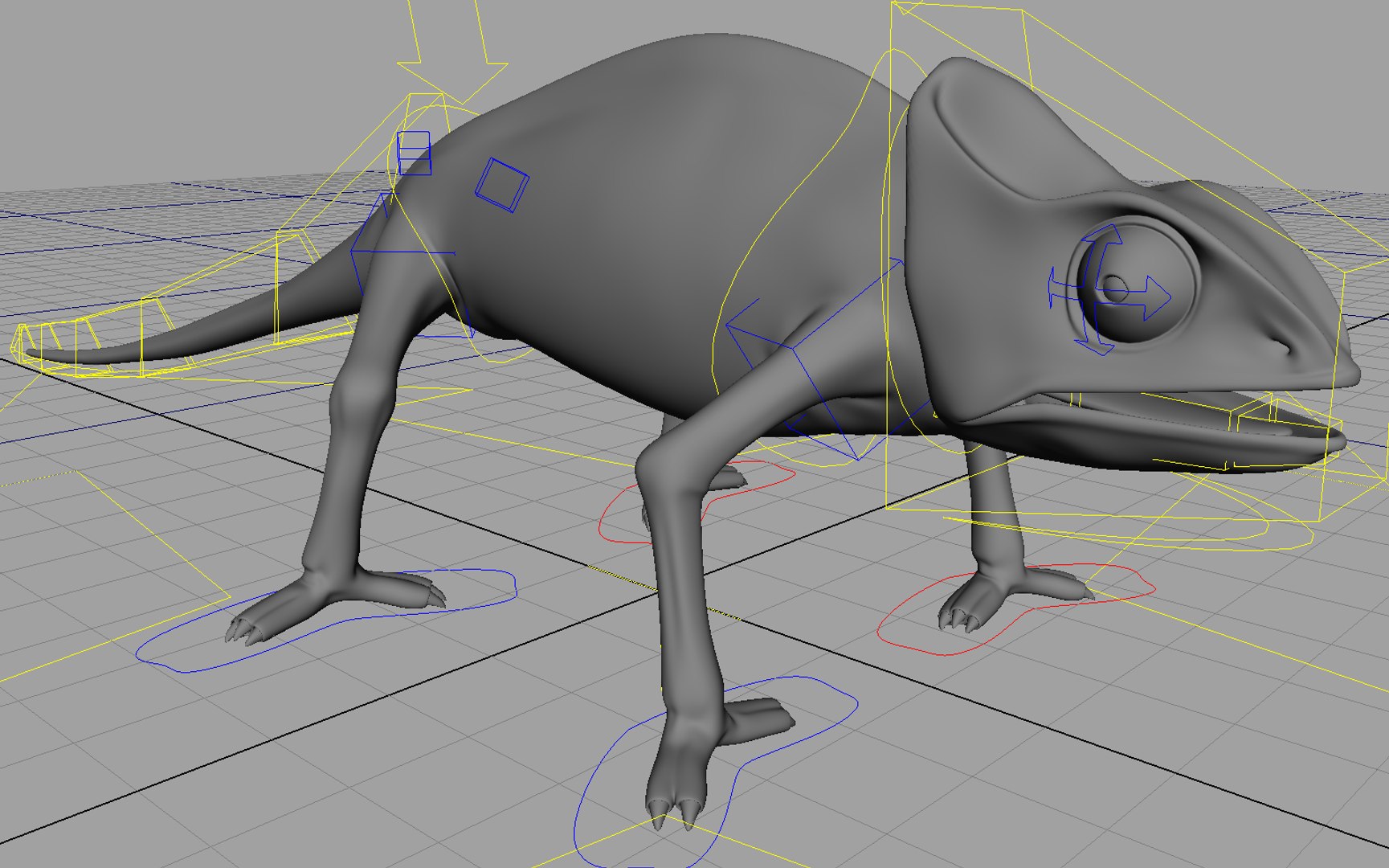 Chameleon Rig 3d Ma