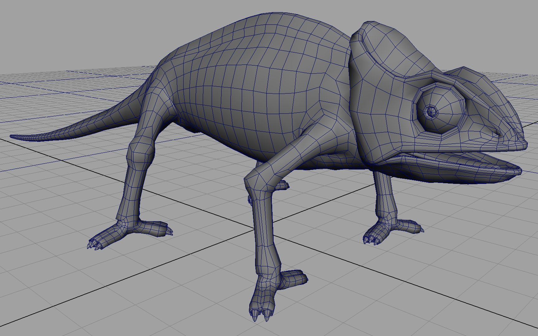 Chameleon Rig 3d Ma