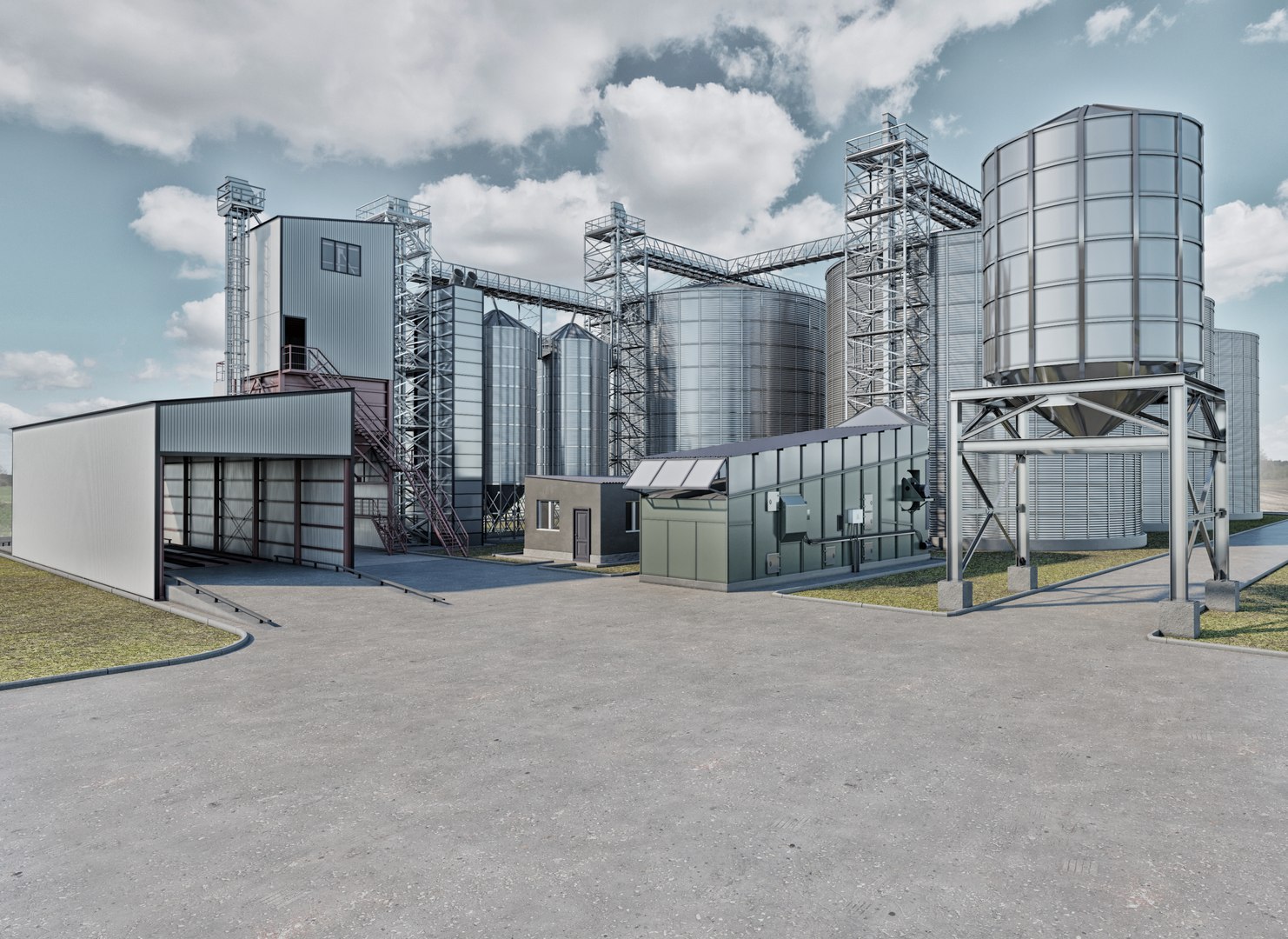 Granary 3D Model - TurboSquid 1892770