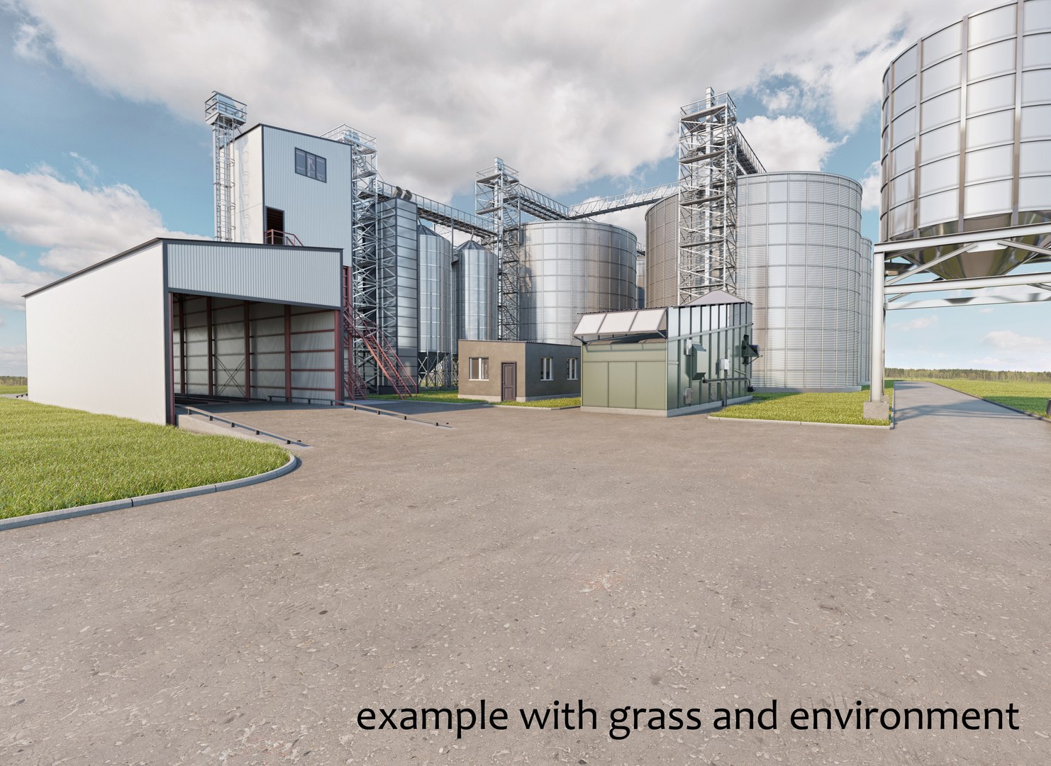 Granary 3D Model - TurboSquid 1892770