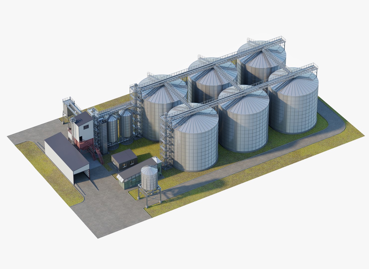 Granary 3D Model - TurboSquid 1892770