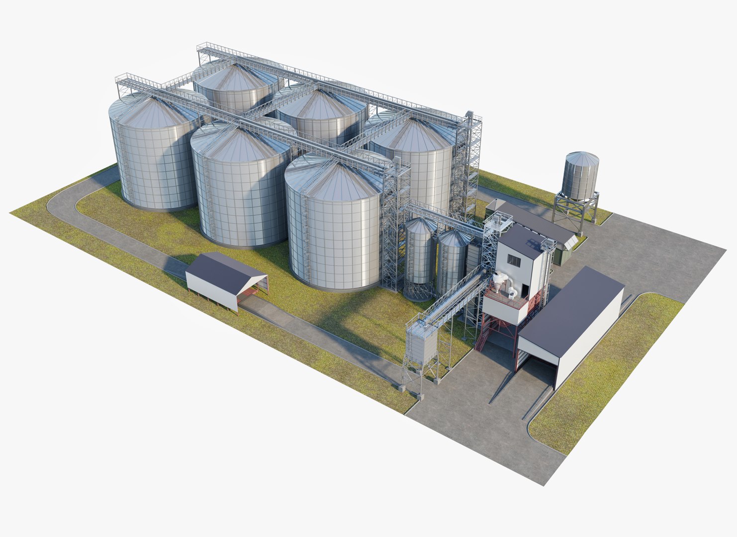 Granary 3D Model - TurboSquid 1892770