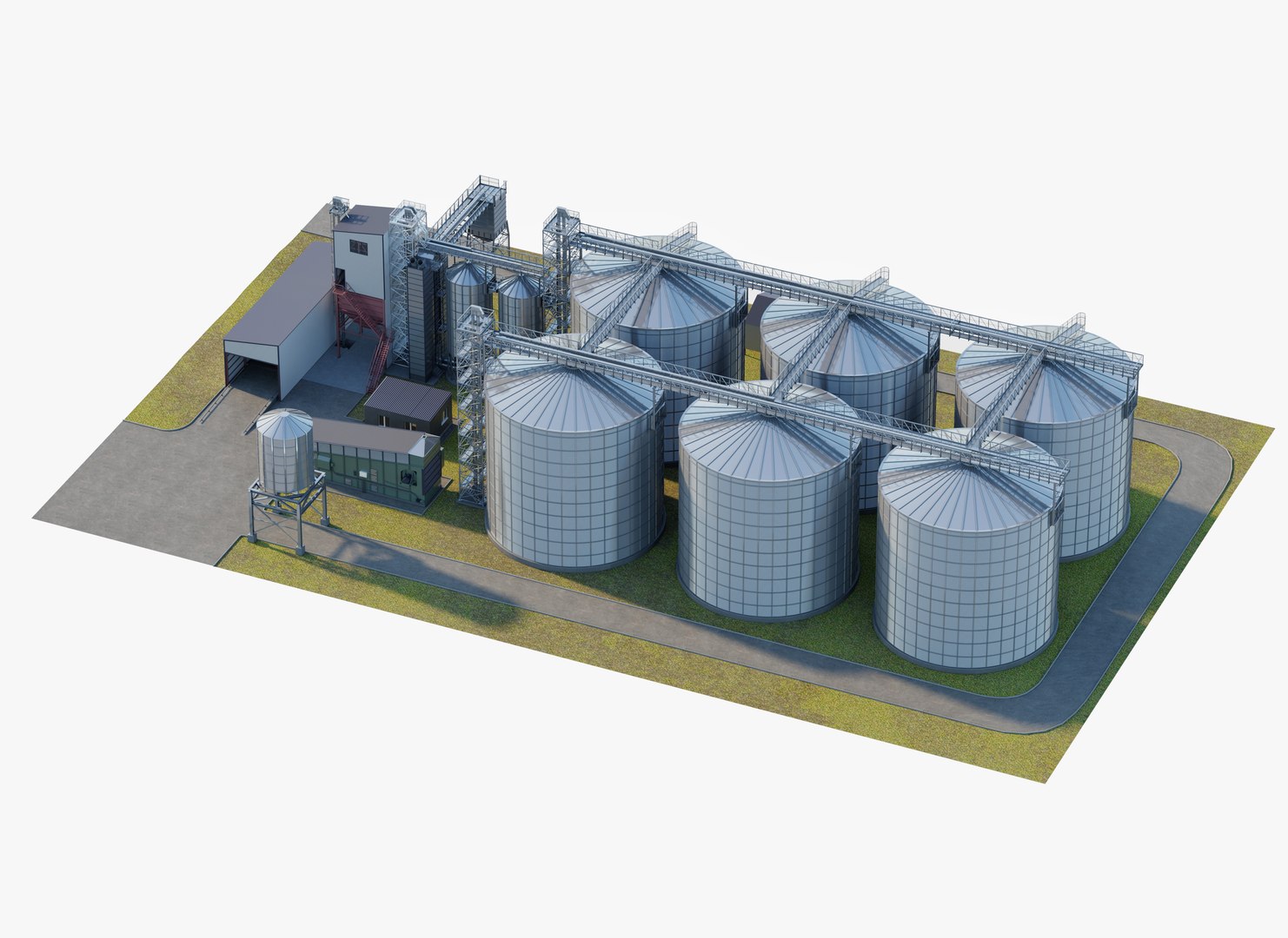 Granary 3D Model - TurboSquid 1892770
