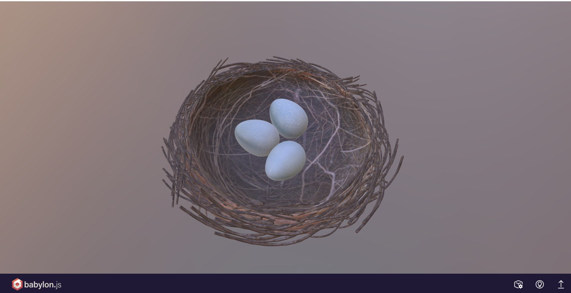 3D Bird Nest 3D PBR - TurboSquid 1852247
