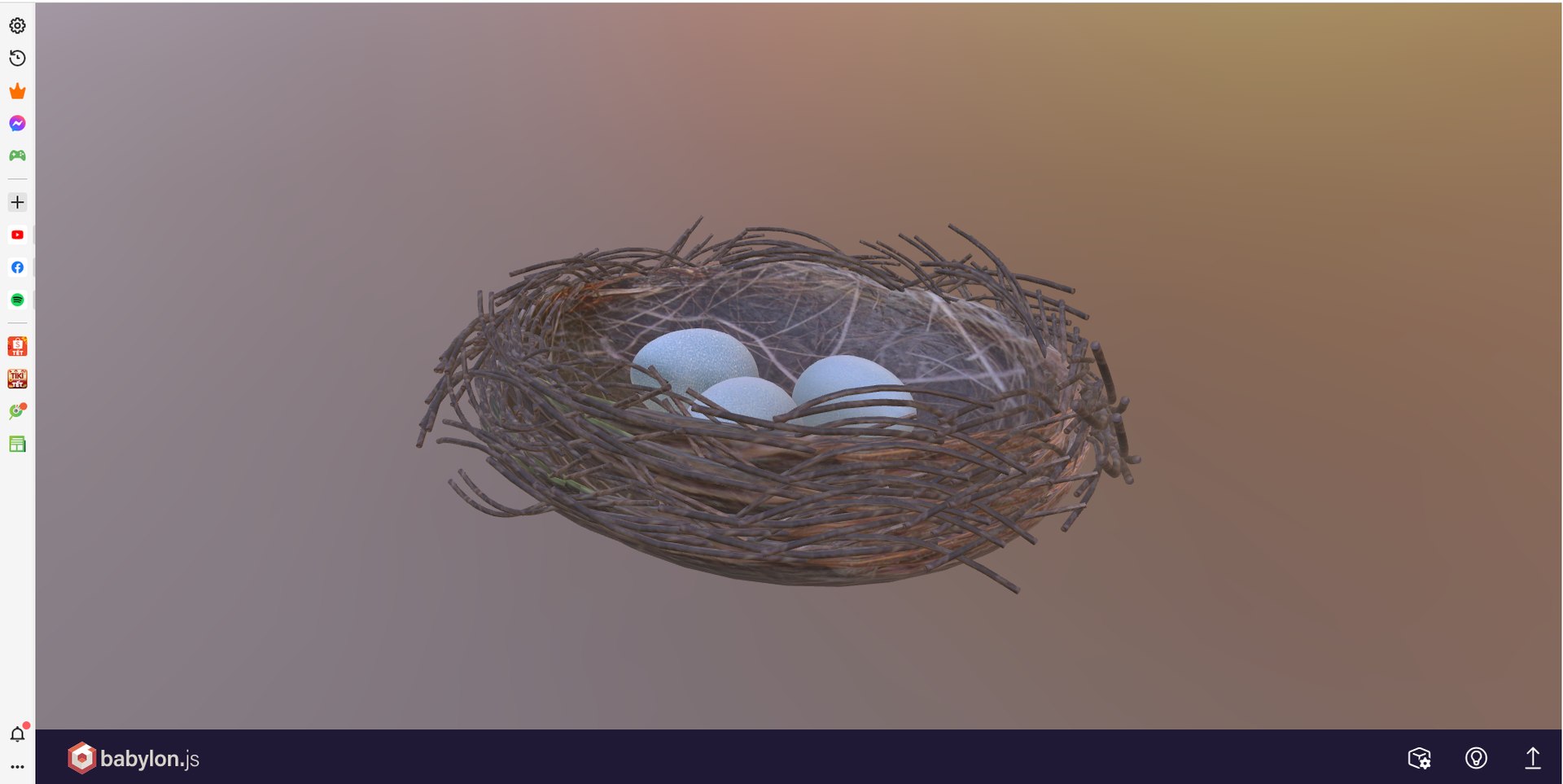 3D Bird Nest 3D PBR - TurboSquid 1852247