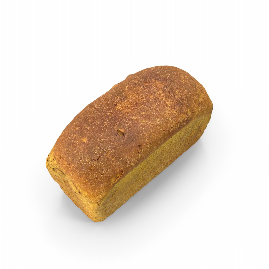 Loaf Bread 3D Model - TurboSquid 2344462