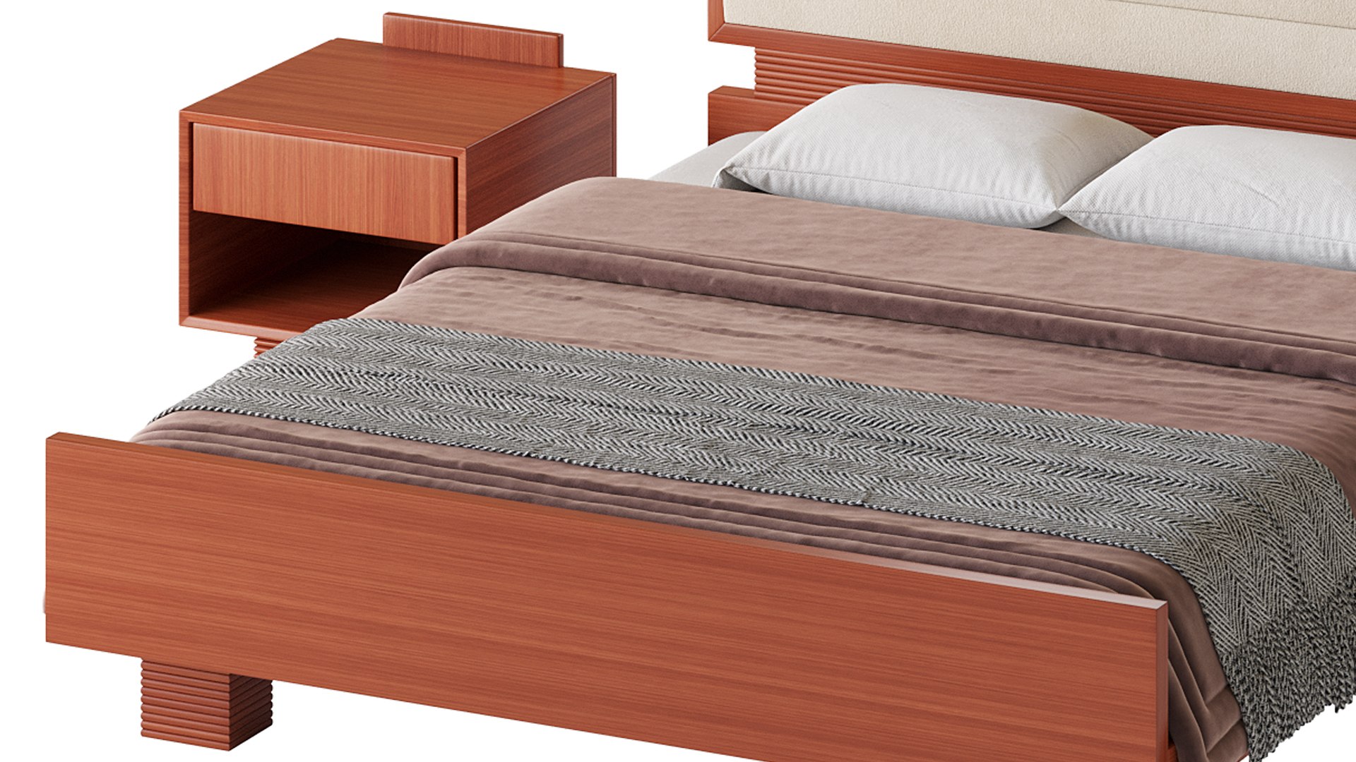 3D Bed SCACCHI - TurboSquid 2190010