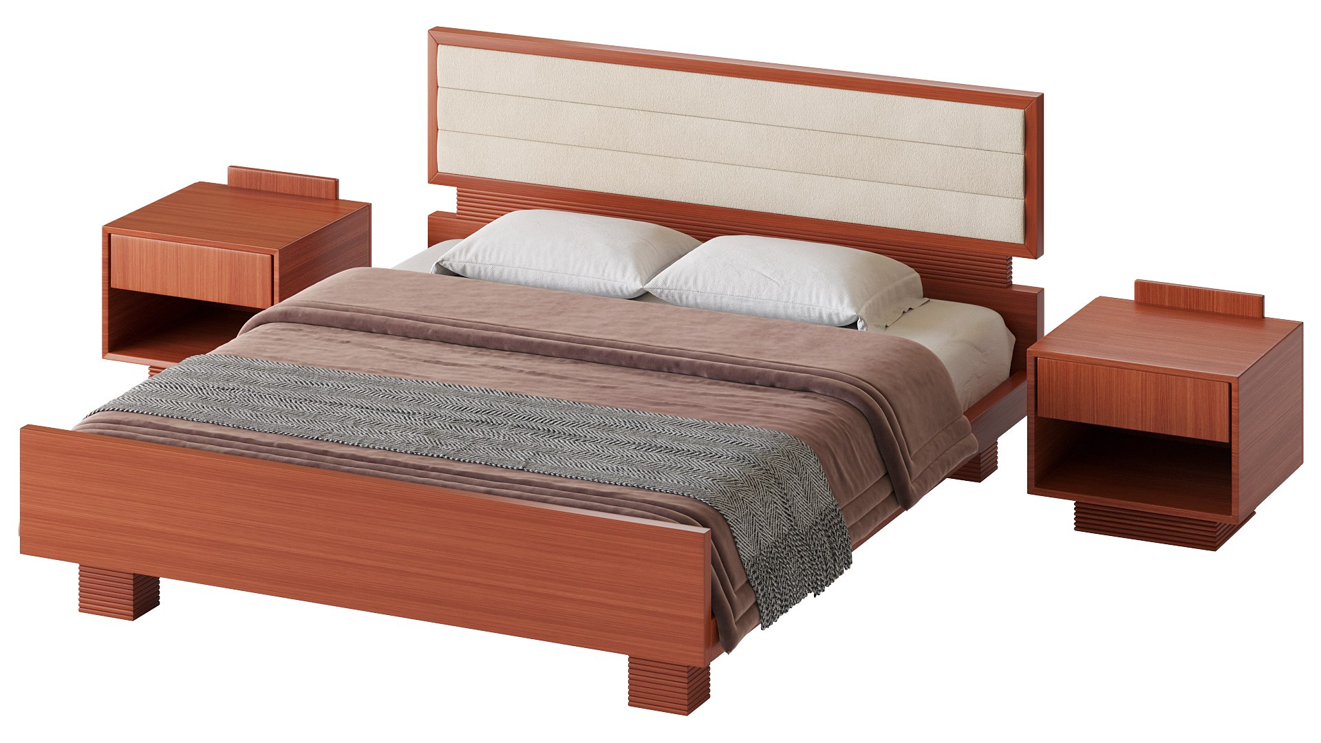 3D Bed SCACCHI - TurboSquid 2190010