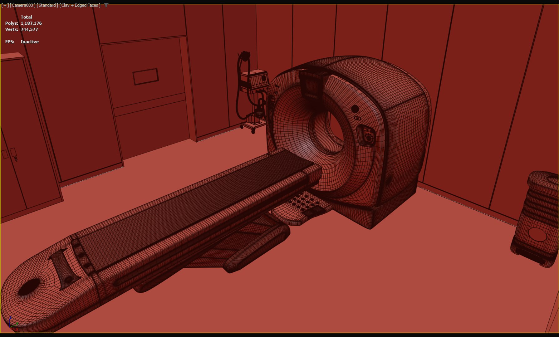 MRI Room 1 3D Model - TurboSquid 2209834