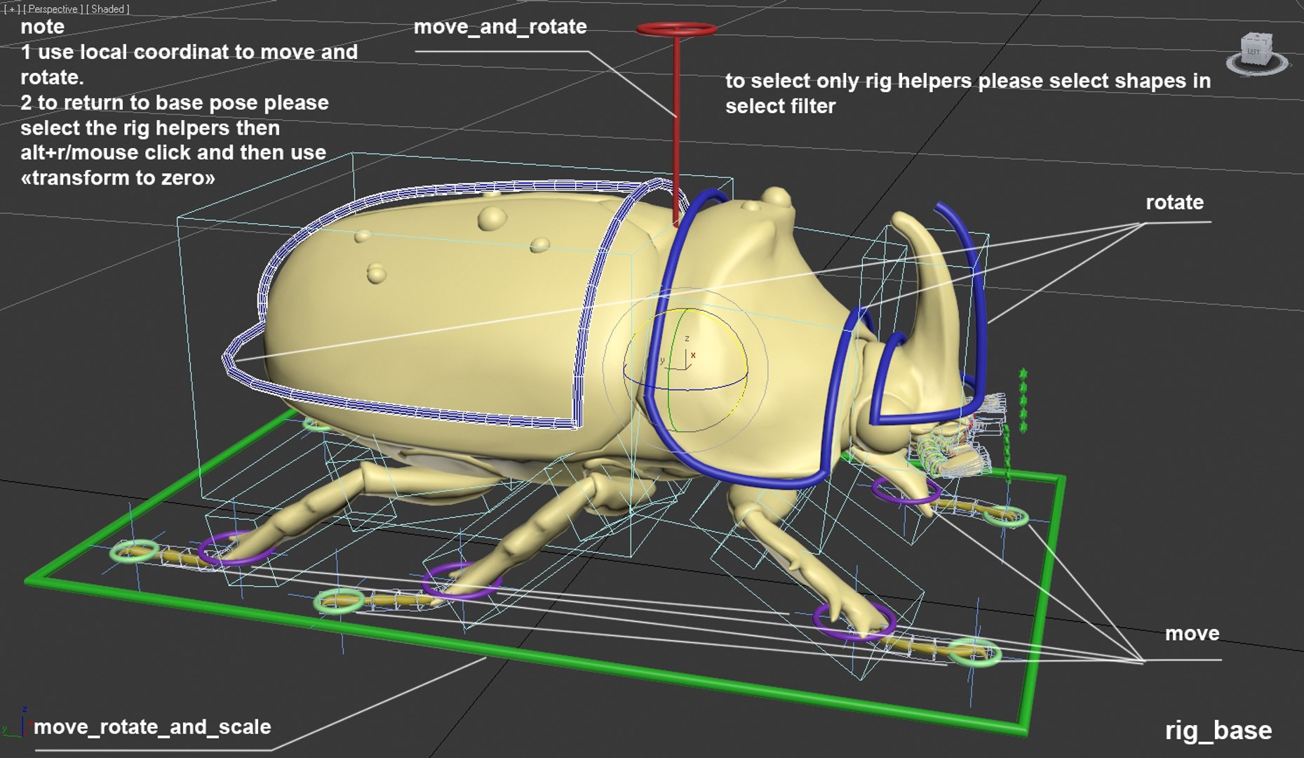Rhinoceros Beetle Rig Max
