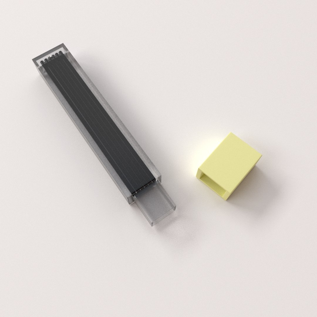 Mechanical Pencil Lead 3d Model