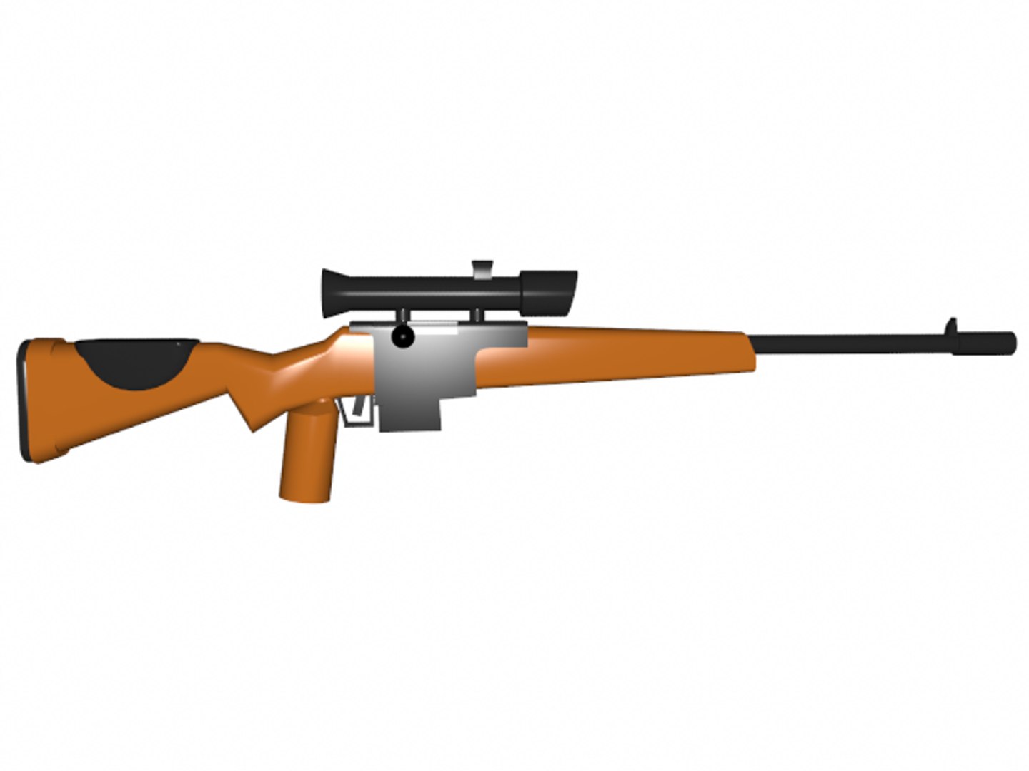 Lego Bolt Sniper Fr1 3d Model