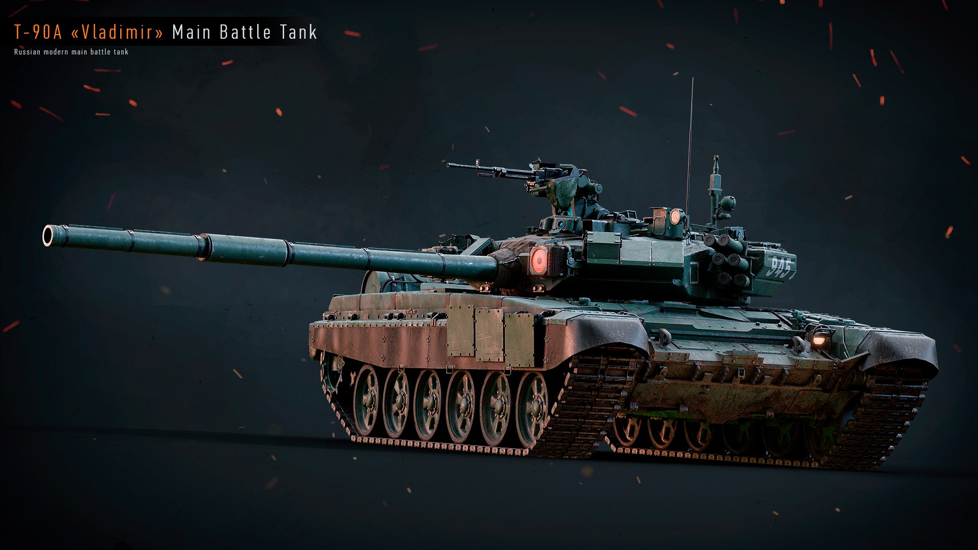 Rigged T-90A MBT GameReady LODs 3D model - TurboSquid 1821041