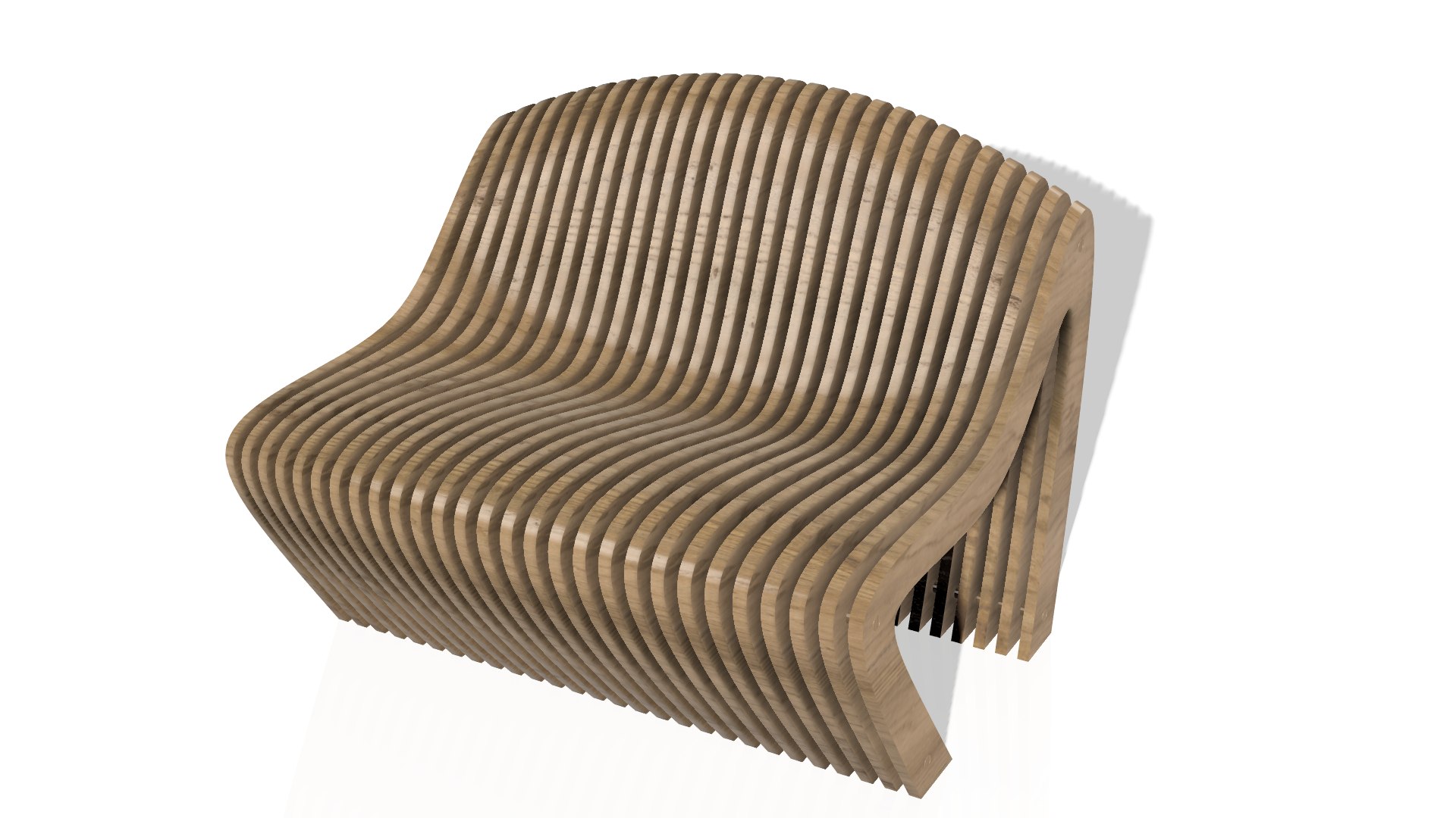3D Parametric Bench 2s2 - TurboSquid 2031455