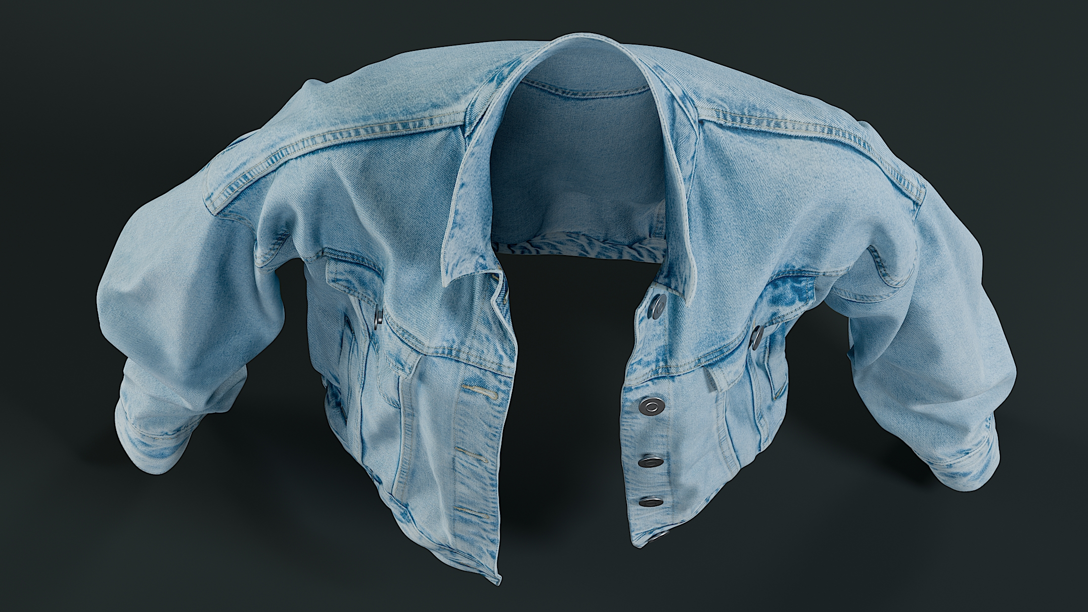 Realistic women s jean 3D - TurboSquid 1531907