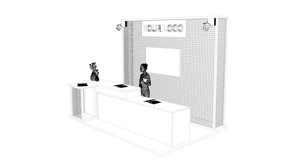 3D model welcome desk - TurboSquid 1692842