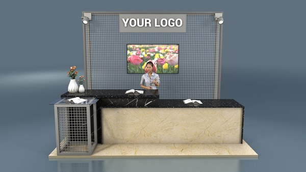 3D model welcome desk - TurboSquid 1692842