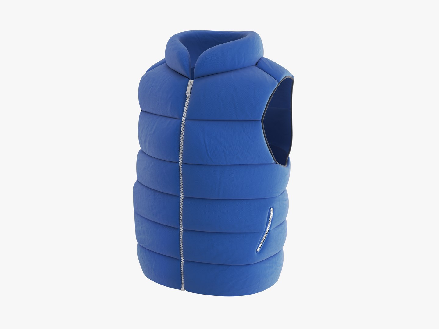 3d Vest Puffer Model