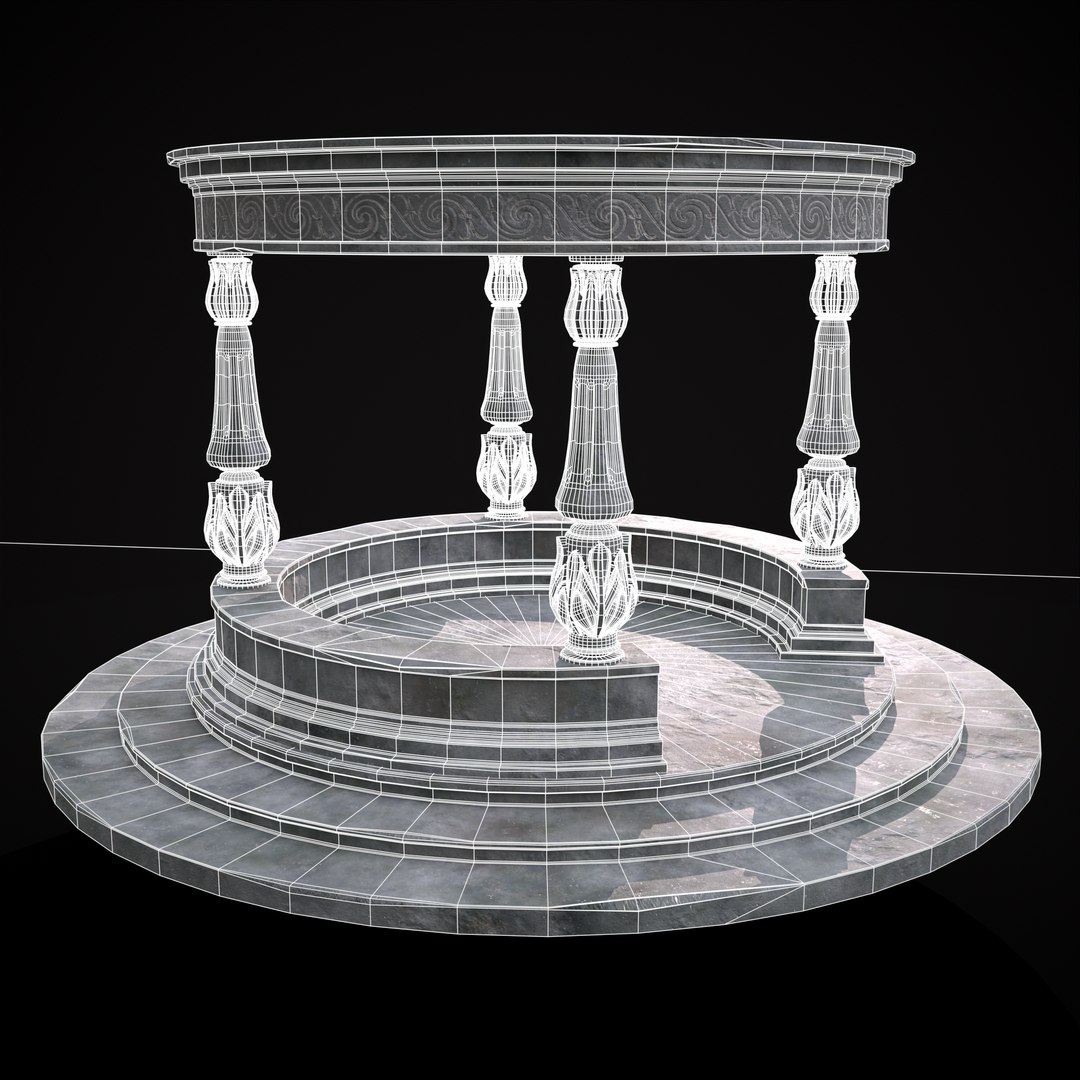 Pavillion Cresent Opening 3D Model - TurboSquid 2088790