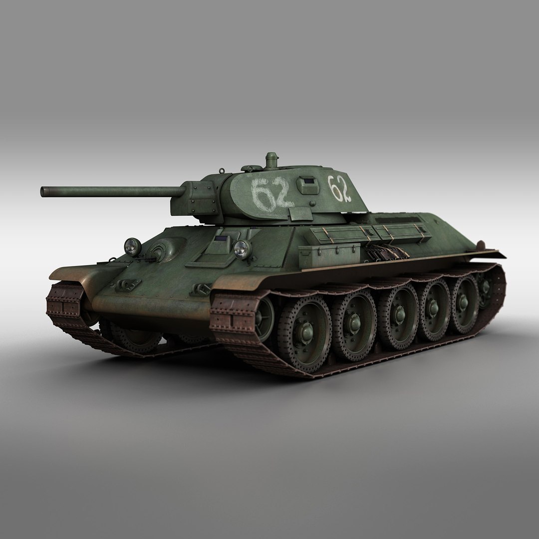 3D Model T-34-76 - 1941 Soviet - TurboSquid 1601451
