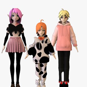 Blender Vrchat Models | TurboSquid