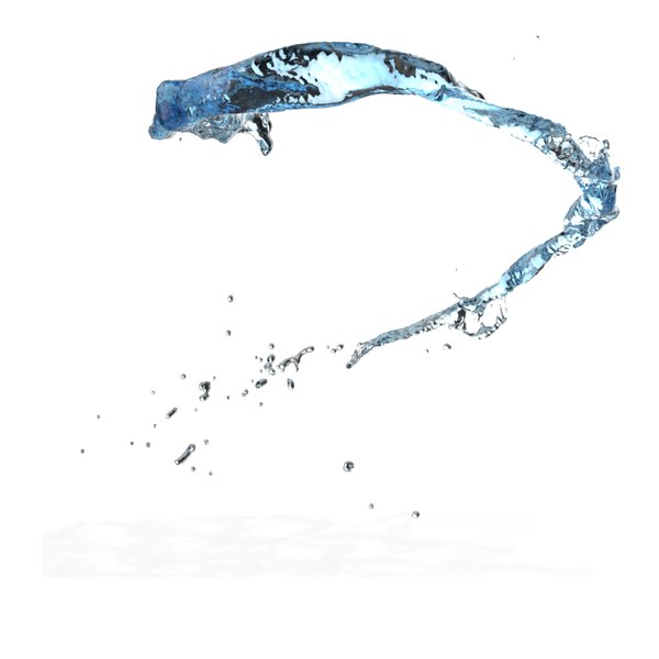 3D splash water flow model - TurboSquid 1343714