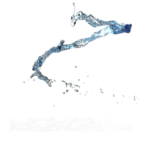 3D splash water flow model - TurboSquid 1343714