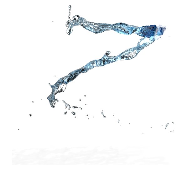 3D splash water flow model - TurboSquid 1343714