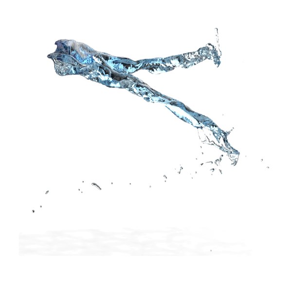 3D splash water flow model - TurboSquid 1343714
