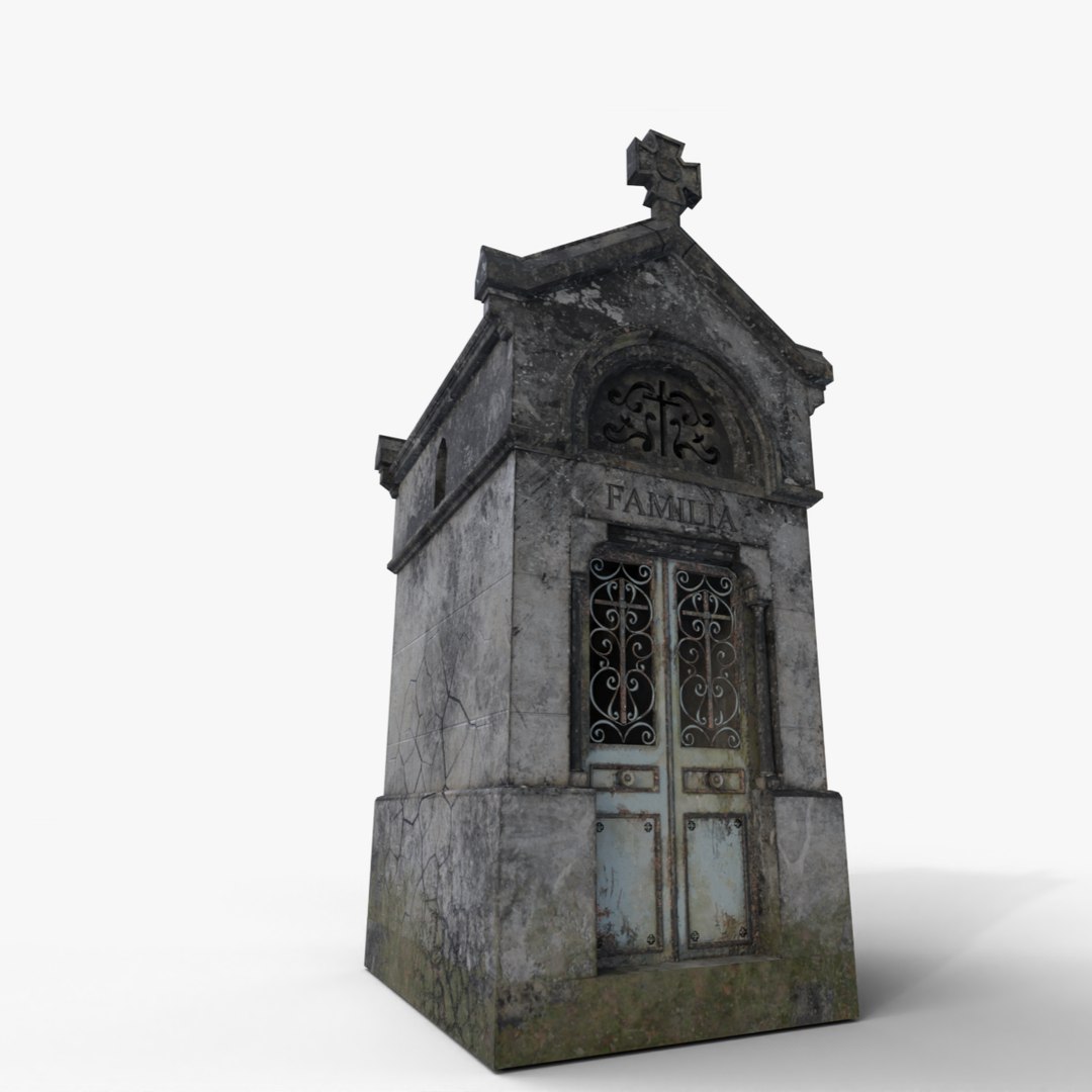 Cemetery Mausoleum 03 3D model - TurboSquid 2112574
