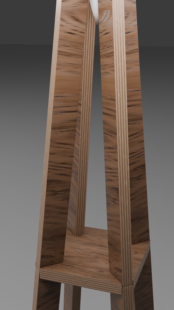 Corner Standing Lamp 3D Model - TurboSquid 2276247