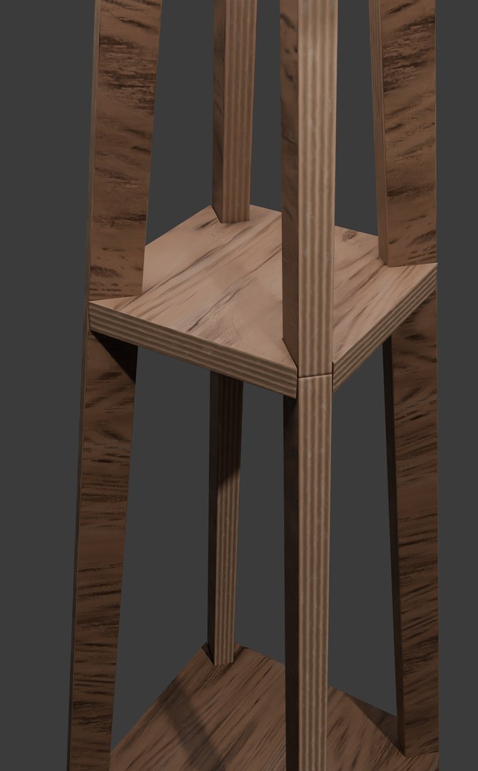 Corner Standing Lamp 3D Model - TurboSquid 2276247