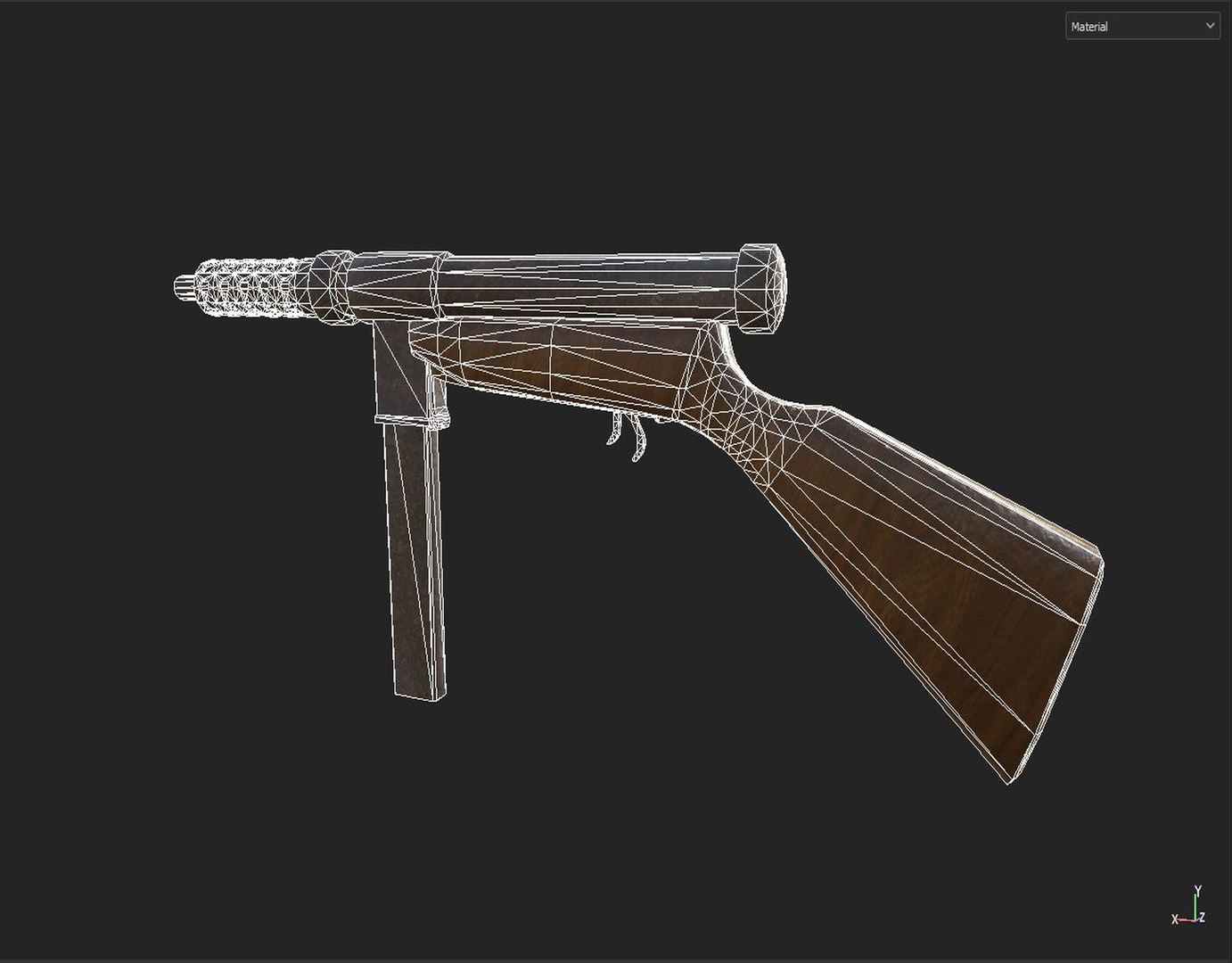 Old Smg 3D Model - TurboSquid 2252479