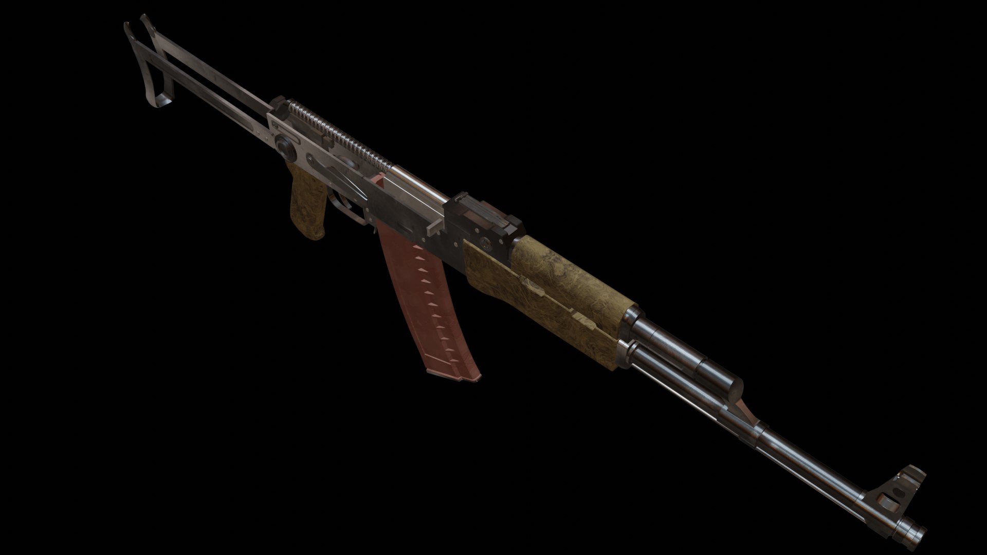 3D Aks Low-poly Model - TurboSquid 1575194