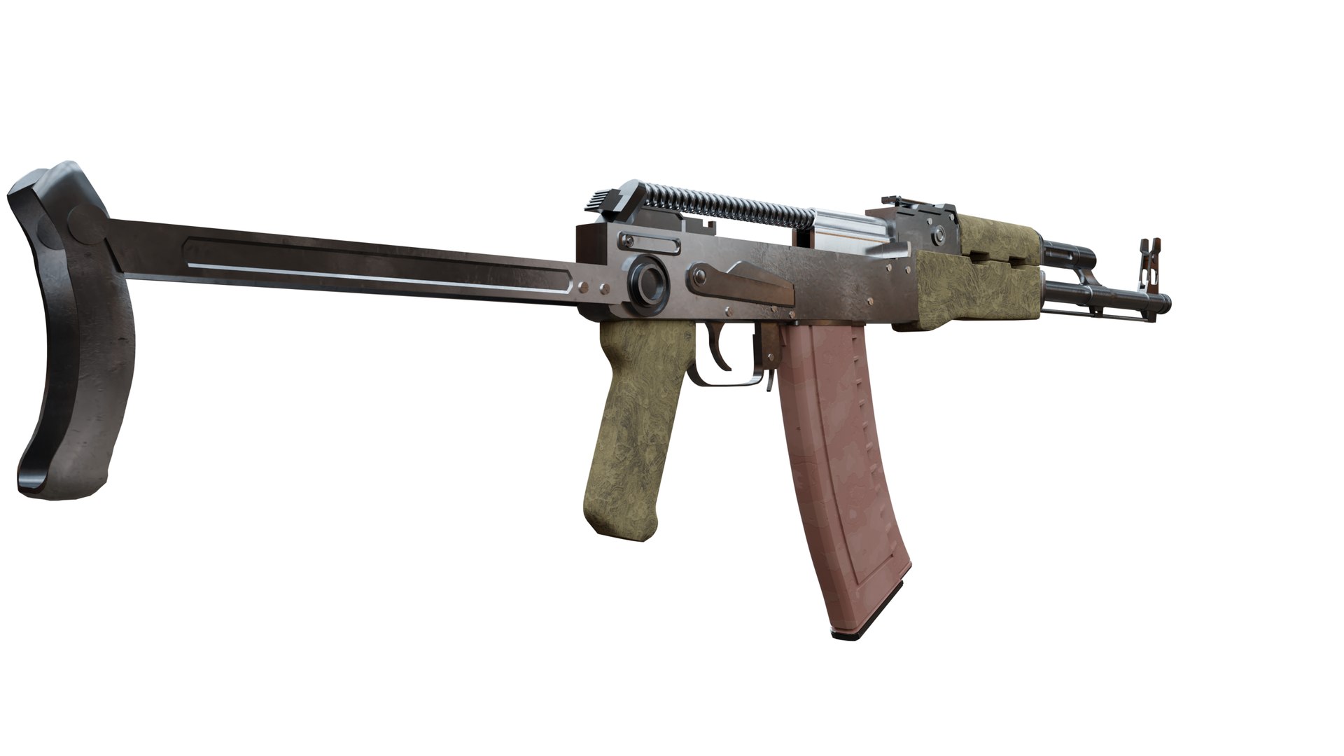 3D Aks Low-poly Model - TurboSquid 1575194