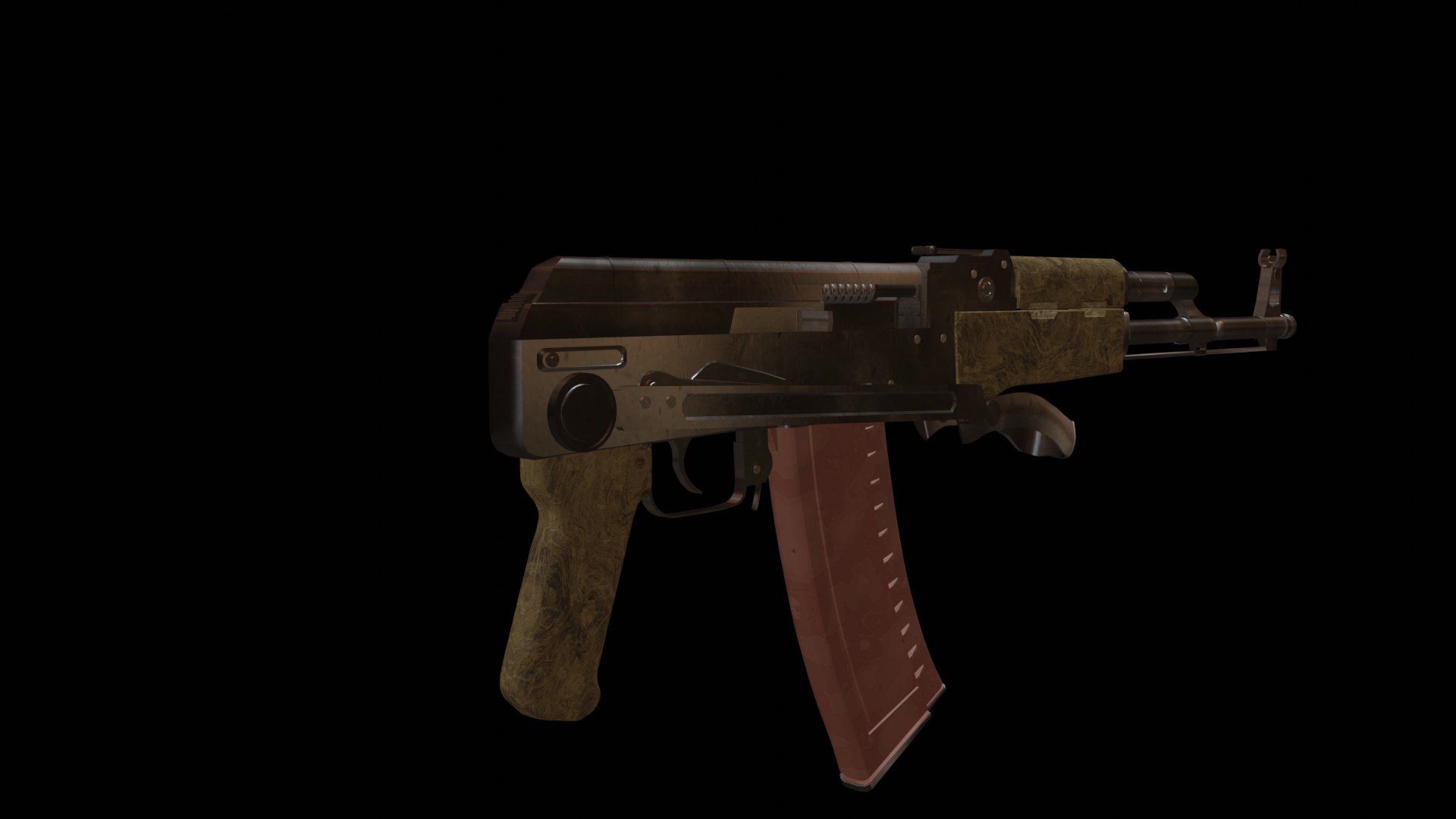 3D Aks Low-poly Model - TurboSquid 1575194