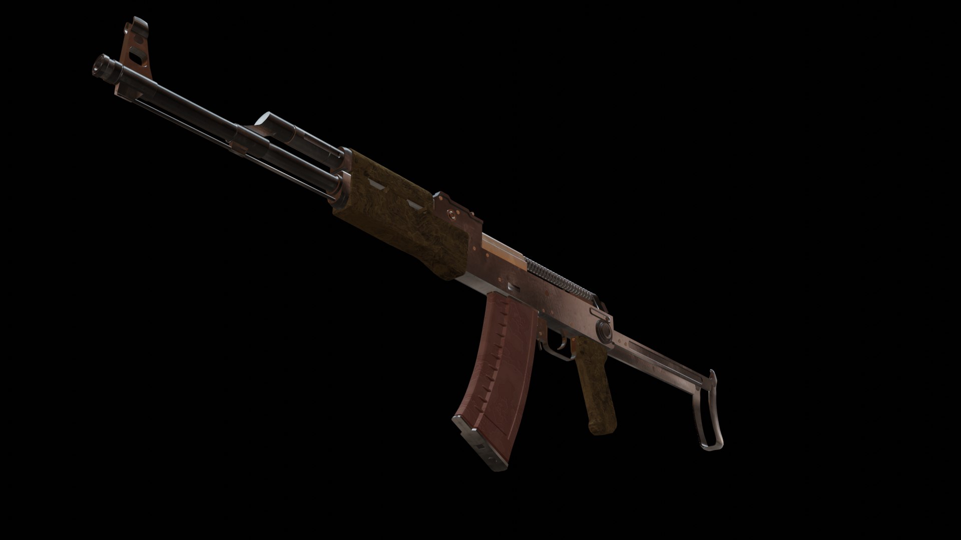 3D Aks Low-poly Model - TurboSquid 1575194