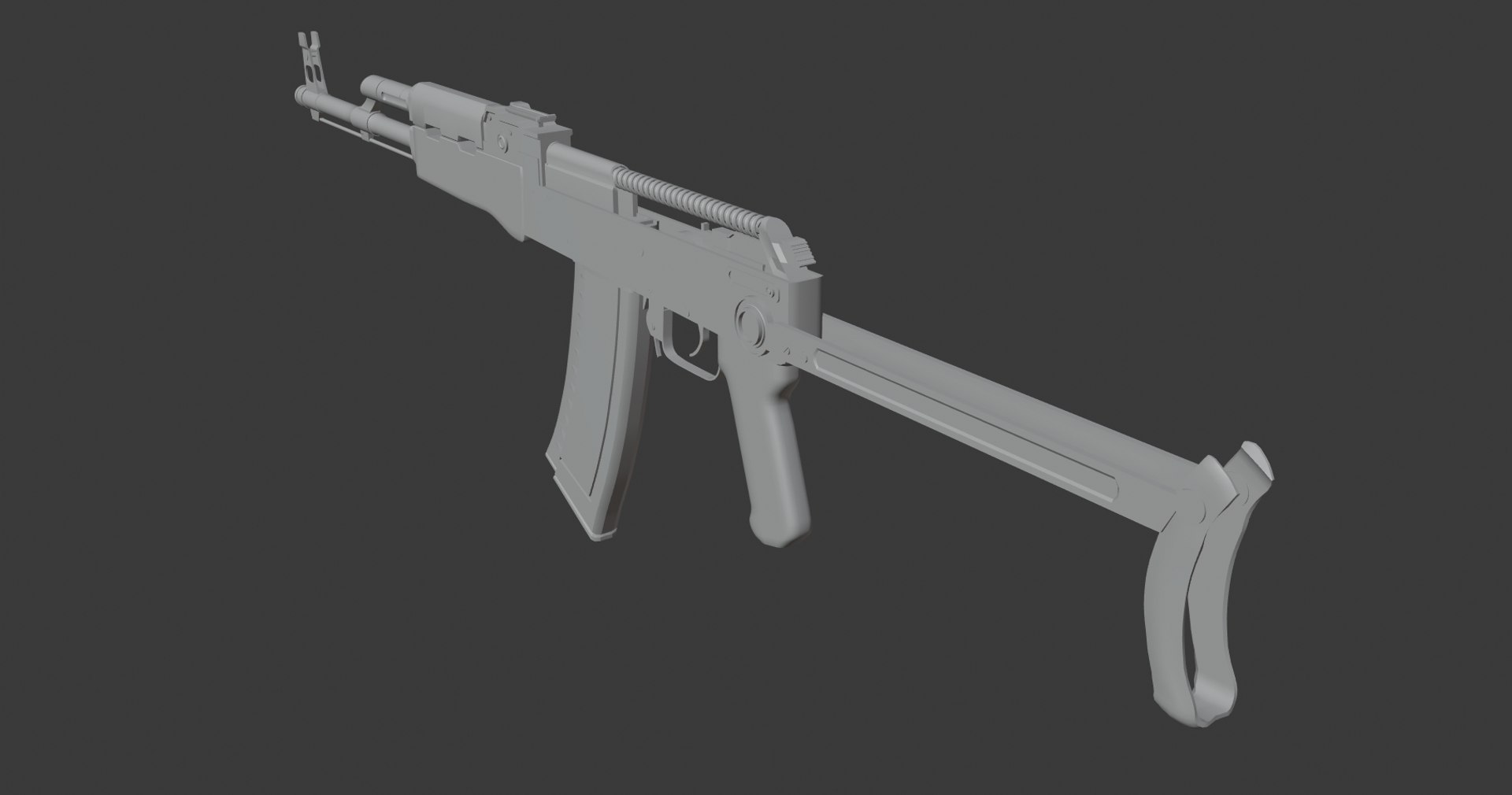 3D Aks Low-poly Model - TurboSquid 1575194