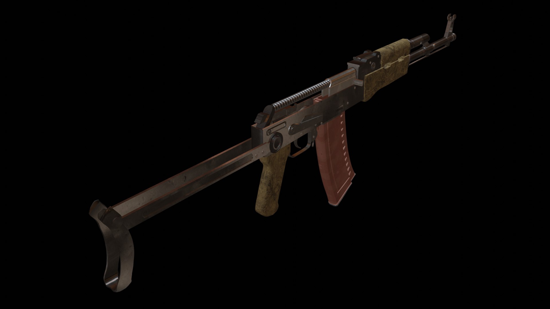 3D Aks Low-poly Model - TurboSquid 1575194