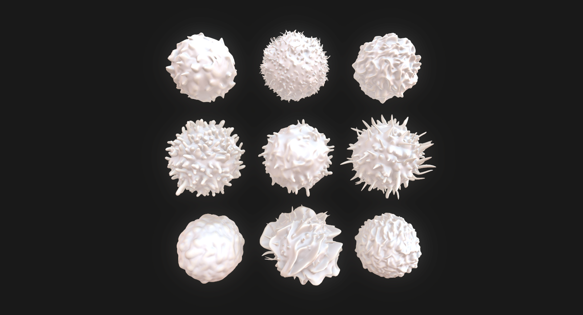 3D Lymphocytes Model - TurboSquid 1423557